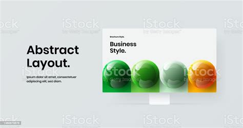 독특한 웹 사이트 화면 벡터 디자인 개념입니다 간단한 컴퓨터 디스플레이 모형 사이트 서식 파일입니다 0명에 대한 스톡 벡터 아트 및 기타 이미지 Istock