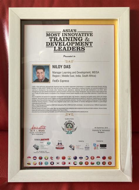 Niloy Das On Linkedin Worldhrdcongress Learning Leadership