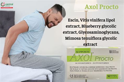 Axol Procto Giảm đau Cải Thiện Tình Trạng Trĩ Nội Trĩ Ngoại