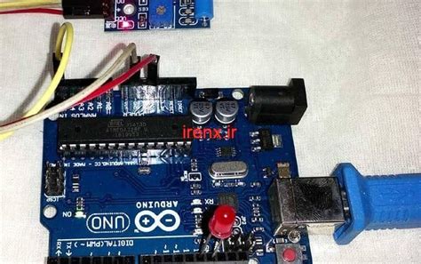 پروژه تشخیص لرزش با آردوینو و سنسور Sw 420