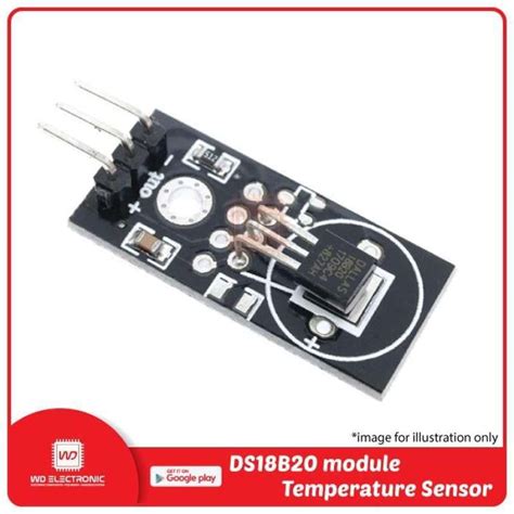 Jual Ds18b20 Temperature Sensor Module Ds18b20 Module Di Seller