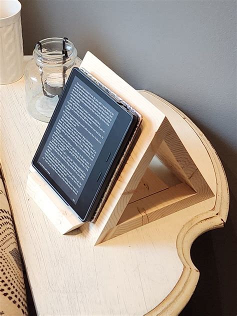 Wood Bookmark Mothers Day Book Valet Handmade Furniture Kindle