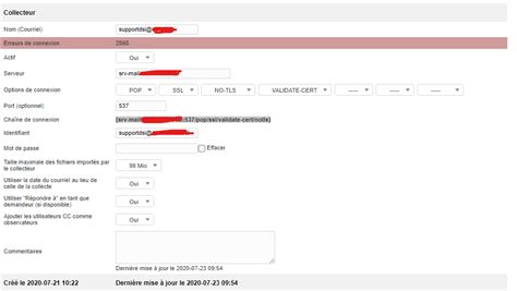 Pop3 Issue 951 · Issue 7757 · Glpi Projectglpi · Github