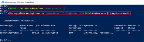 Unlock Suspend Resume And Disable Bitlocker With Powershell 4sysops