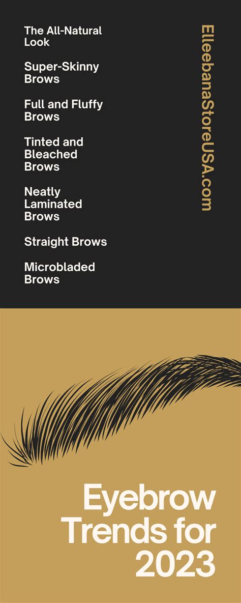 The Ultimate Guide To Eyebrow Trends For 2023