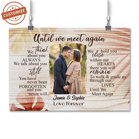 Nnhcraft Personalized Name Canvas Memorial Canvas Memorial Photo