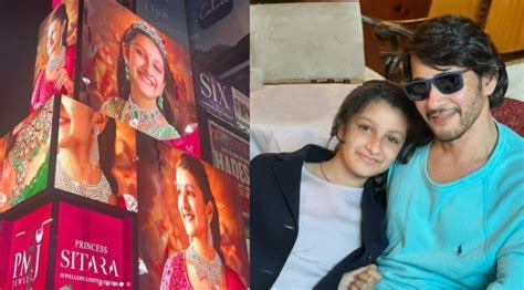 Mahesh Babu Is A Proud Father As Daughter Sitara Gets Featured On New Yorks Times Square