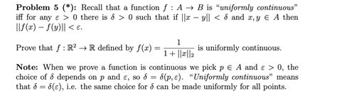 Solved Problem Recall That A Function F AB Is Chegg