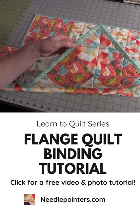 learn to quilt series flange quilt binding tutorial artofit