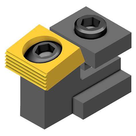 Mitee Bite 52424 Advant Edge Clamp M12 Screw Size X 4000 Lbs Holding