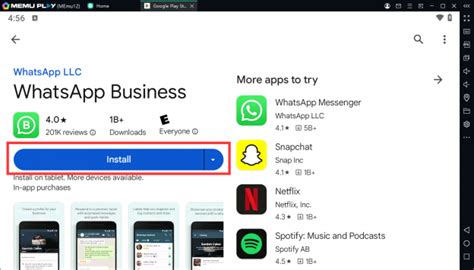 How To Download Whatsapp Business On Pc Memu Blog