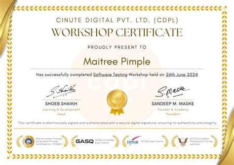 Maitree Pimple On Linkedin Softwaretesting Workshop Learningexperieence