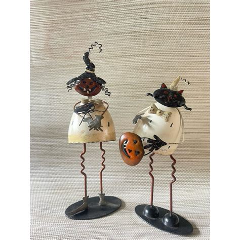 Bobble Wobble Spooky Halloween Witch Pumpkin Decors Shopee Philippines