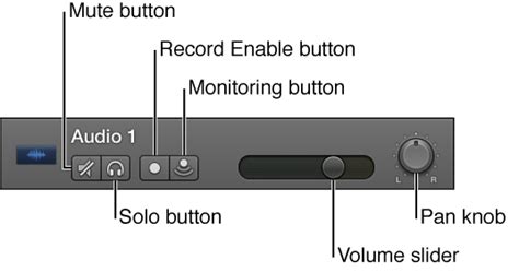 track header overview garageband help