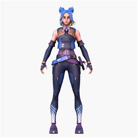 네온 발로란트 3d 모델 Turbosquid 2029882