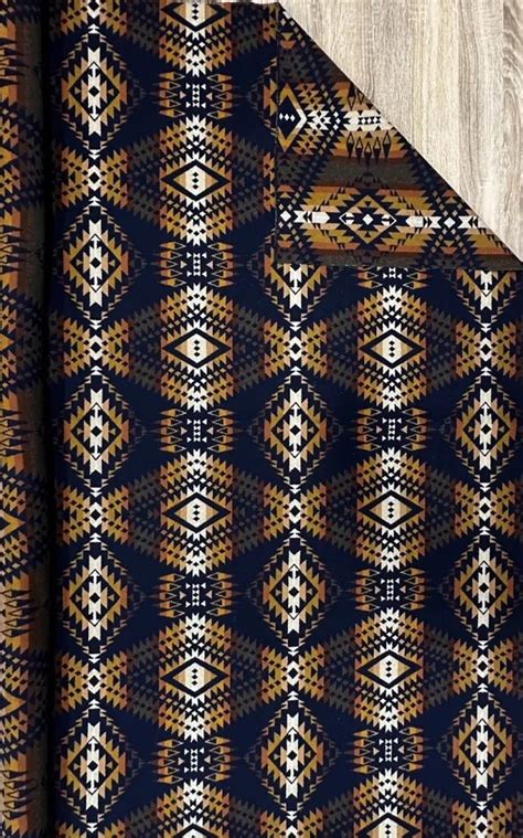 Mission Trails Navy Pendleton Fabric Your Western Decor Mission Trails Navy Pendleton Fabric Your Western Decor