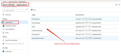 how to set redirect urls to for azure active directory b2c