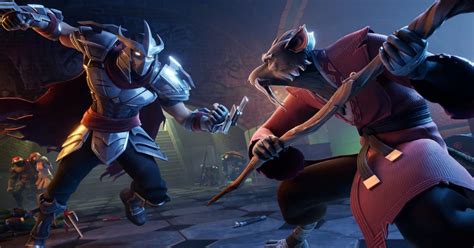 Fortnite Gets Shredder And Splinter Skins As Tmnt Crossover Continues Radio Times