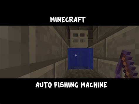 MINECRAFT TUTORIAL Semi Auto Fishing Machine YouTube