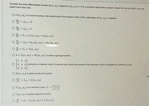 solved consider the twice differentiable function 11 12