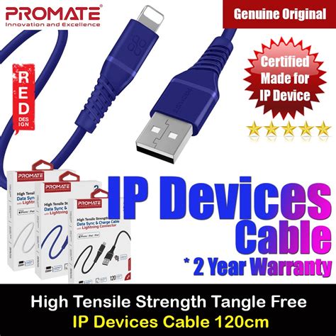 Promate Ultra Fast Usb A To Ip Connector Fast Charging Cable For Ip Phone Pro Max Pro Max