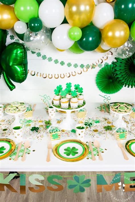 20 St Patricks Day Party Decor Ideas Lady Decluttered