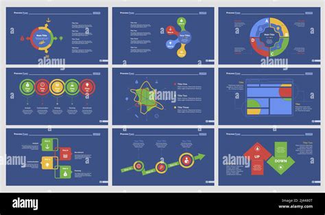 Infographic Design Set Can Be Used For Workflow Layout Diagram Annual Report Presentation