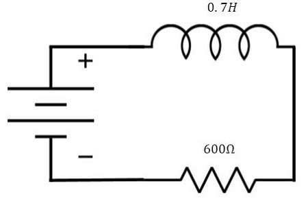 Calculating The Time Constant For An Lr Circuit Physics Study Com