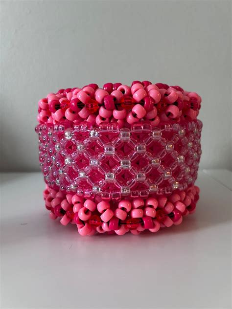 Custom D Rotating Kandi Cuff Etsy