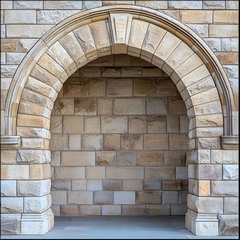 Timeless Stone Archway In Masonry Building Construction For