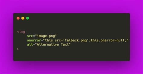 Ammar Abutalip On Linkedin Htmljavascript Tip 💡 Use The `onerror