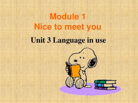 外研版七上《module 1 Unit 3 Language In Use》ppt课件 Word文档在线阅读与下载 无忧文档