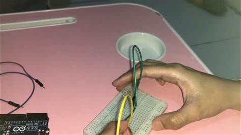 Membuat Rangkaian Arduino Lamp On Lamp Onoff Push Button And Seven Segment Youtube