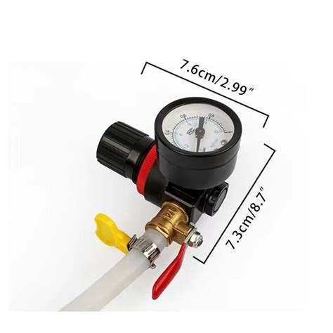 자동차 냉각 라디에이터 압력 테스터 물 탱크 누출 감지기 검사기 도구 자동 수리 도구용 범용 냉각 시스템 소모품