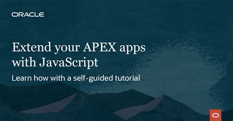 Oracle Developers On Linkedin Learn How To Extend Your Oracle Apex