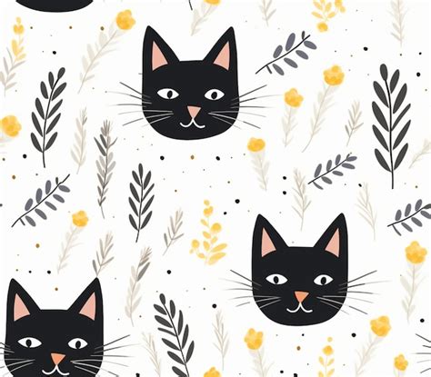 Premium Ai Image There Are Two Black Cats That Are Sitting In The Grass Generative Ai