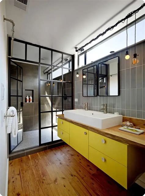 ¡renueva Tu Baño Con Estas 15 Ideas Sensacionales De Estilo Industrial