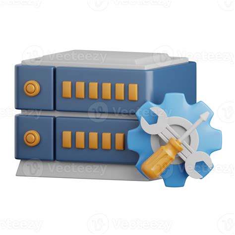 3d Rendering Server Maintenance Isolated Useful For Cloud Network