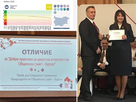 Престиж Бургаският общински съвет с най висока оценка в страната