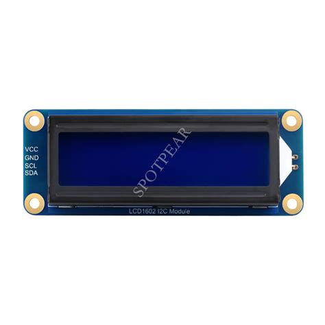Lcd1602 I2c蓝 33v5v适用于arduino树莓派jetson Nano Esp32 Pico