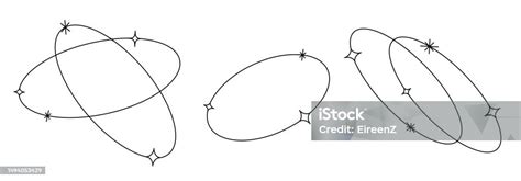 선형 미니멀리즘 미적 프레임과 별과의 경계의 벡터 집합입니다 원형 타원형 및 아치형 현대적인 기하학적 모양으로 소셜 미디어 장식 로고 디자인 템플릿 레이아웃을 위한 반짝임