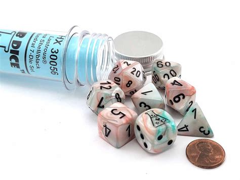 Chessex Lab Dice 6 Polyhedral 7 Die Set Choose Your Color — Pippd