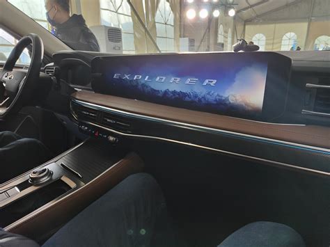 Chinese 2023 Ford Explorer Facelift Leaked With Ginormous Landscape