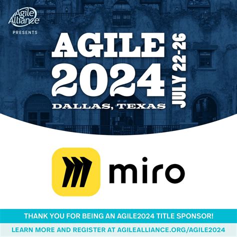 agile alliance on linkedin agile agilealliance agilelearning miro agileconference agileteams…