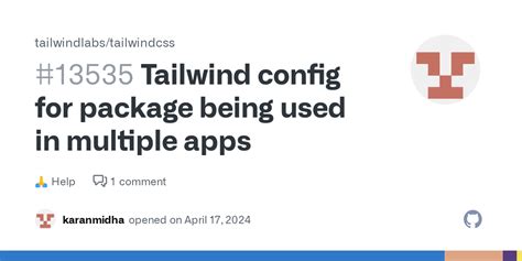 Tailwind Config For Package Being Used In Multiple Apps · Tailwindlabs