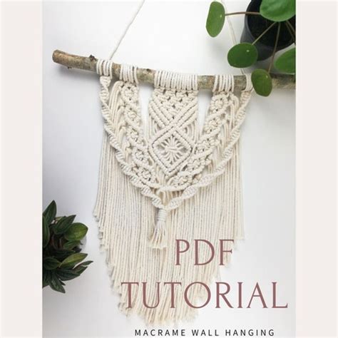 Macrame Owl Pattern PDF Tutorial Instant Download DIY Macrame Etsy