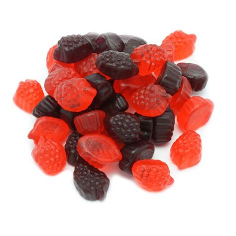 Raspberry Gummy Red Black Land Of The Gummies