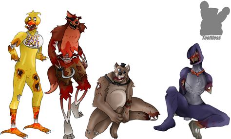Withered Animatronics By Tooflless On Deviantart