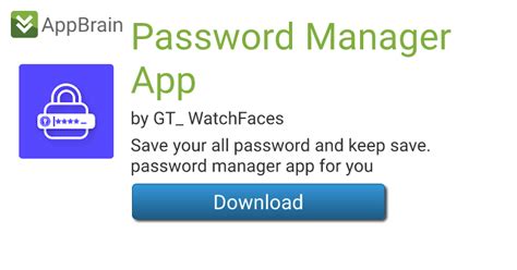Password Manager App For Android Free App Download