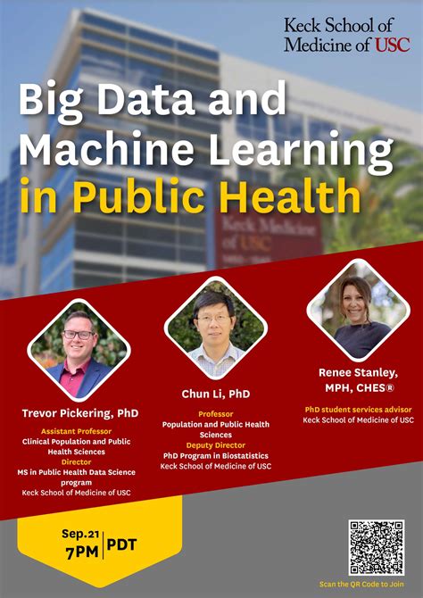 Big Data And Machine Learning In Public Health Usc International Academy